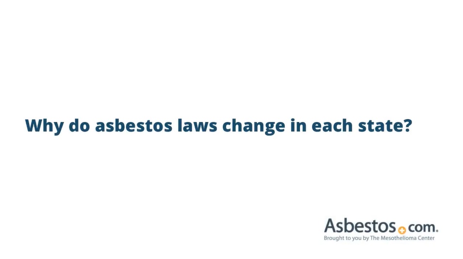 Asbestos State Laws & Federal Regulations